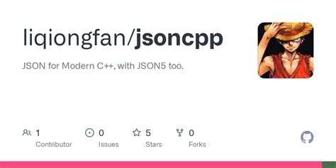Github Liqiongfanjsoncpp Json For Modern C With Json5 Too