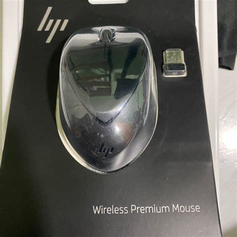 Wireless HP Premium Rechargeable Mouse Computers Tech Parts Accessories Mouse Mousepads