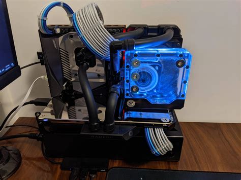 Liquid Cooling An Open Air Sff Scrolller