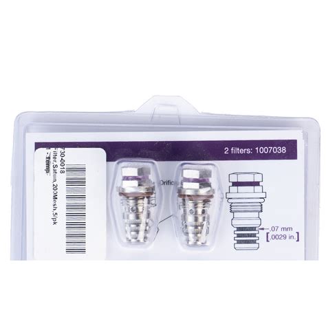 Genuine Nordson® 1007038 200 Mesh Inline Filter Replacement 2 Pack