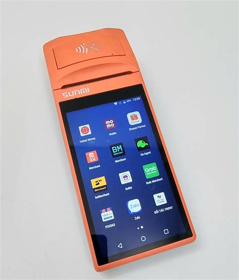 Máy POS cầm tay nhận đơn Sunmi V s Like new