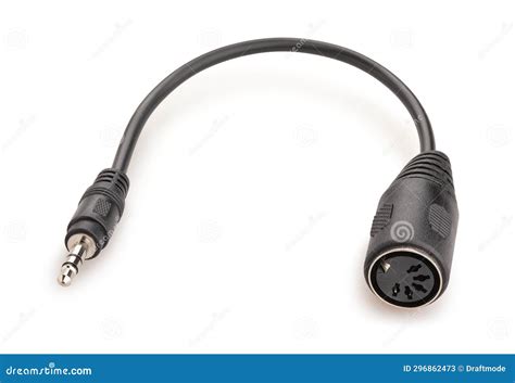 Trs Midi Cable Stock Image Image Of Musical Music 296862473