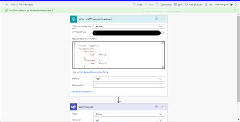 [python] unable to trigger power automate flow using python script