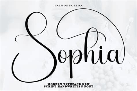 Sophia Font · 1001 Fonts