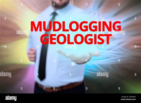 Writing Displaying Text Mudlogging Geologist Business Showcase Gather Information And Creating