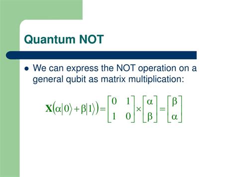 PPT Quantum Computation And Quantum Information Lecture PowerPoint Presentation ID