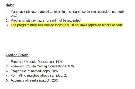 Solved C Project Cannot Use Functions Chegg