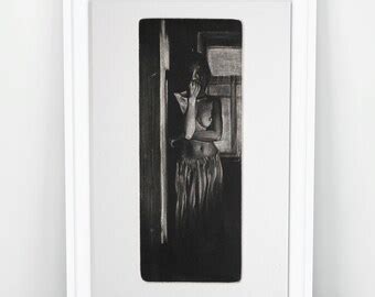 Naked Etching Etsy
