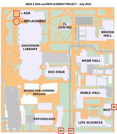Walkway Replacement Map 1