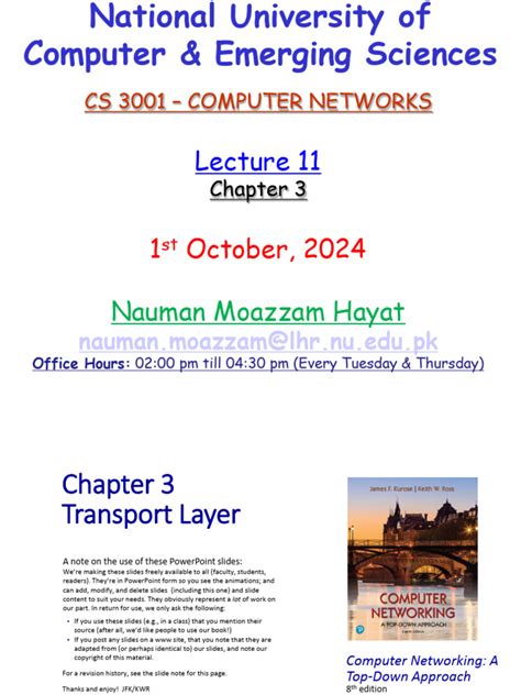 lecture 11 chapter 3 01 oct 2024 pdf transmission control