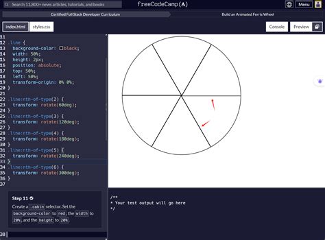 Step 11 Ferris Wheel About Width Html Css The Freecodecamp Forum
