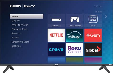 Philips Roku Tv 43 Fhd 1080p New Frameless Model Led Lcd Smart Tv