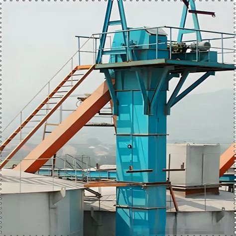 Industrial Cement Bucket Elevator Chain Belt Conveyor System For Dust Collector In Power Plant