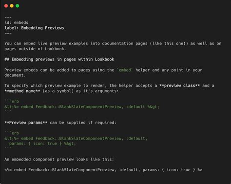 Lookbook Lookbook V2 Docs