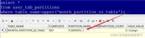 Oracle 创建自增表分区之按月、按天自增表分区oracle分区表创建 按月分区 Csdn博客