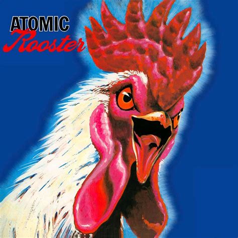 Atomic Blaster Album Cover Rock Album Art With Rooster Image Dokken