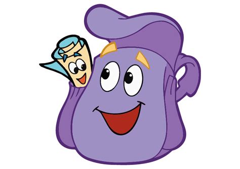 Map And Backpack Dora The Explorer Vector Free Download