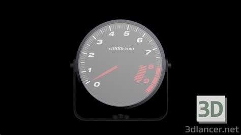 3d Model Indicator Rpm 34930
