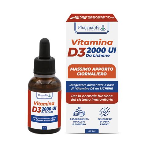 Vitamina D3 Pharmalife Research