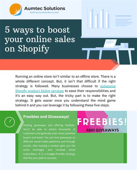 Ways To Boost Your Online Sales On Shopify Aumtec Solutions Page Flip PDF Online