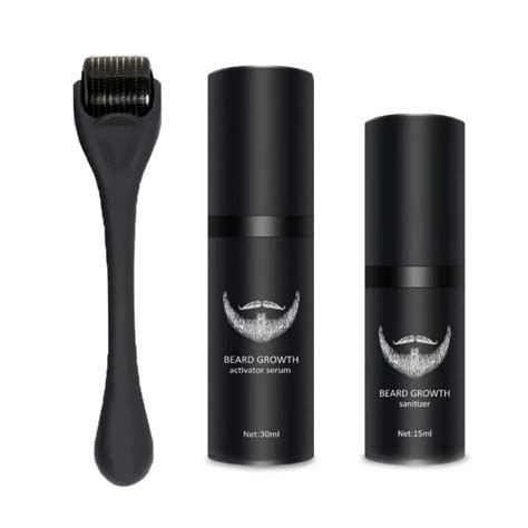 Beard Growth Oil Activator Serum Balm For Facial Hair Regrowth And