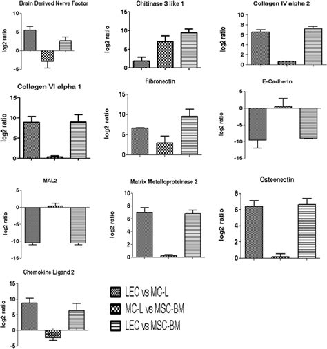 Validation Of Microarray Data By Real Time Rtpcr The Individual Download Scientific Diagram