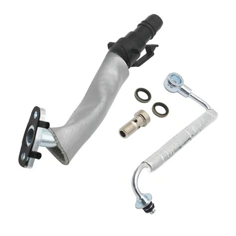 Durable Oil Return Drain Pipe Tube Oil Feed Pipe Compatible For