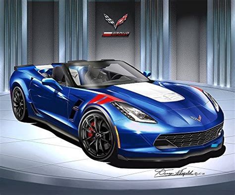 Best Corvette Artworks For Your Man Cave 2017 Corvette Grandsport