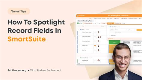 Smarttips How To Spotlight Record Fields In Smartsuite Youtube