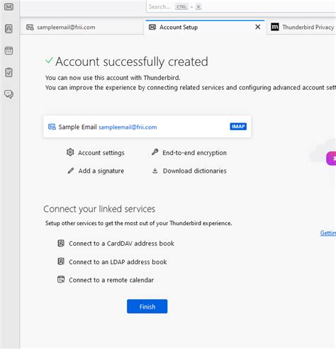 Mozilla Thunderbird Setup Knowledgebase Front Range Digital Holdings LLC