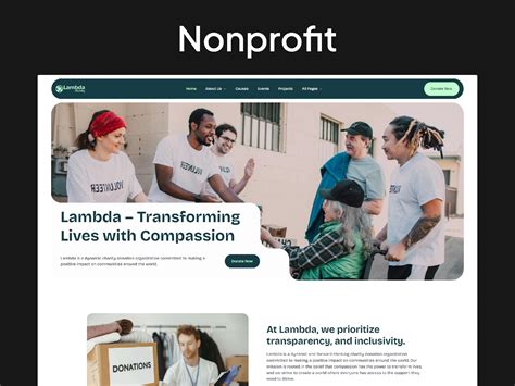 lambda responsive business website template by fourtwelve — framer