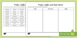 What Are Root Words Root Words In English Twinkl