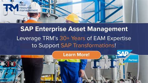 Total Resource Management On Linkedin Sap Enterprise Asset Management