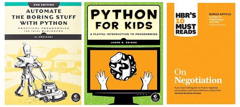 Buy Automate The Boring Stuff With Python Nd Edition HBR S Must Reads On Negotiation By