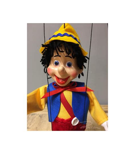 Pinocho Mini Puppet In String Rici Brand