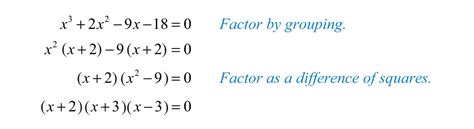 How To Solve Polynomials Equations In Factored Form Tessshebaylo