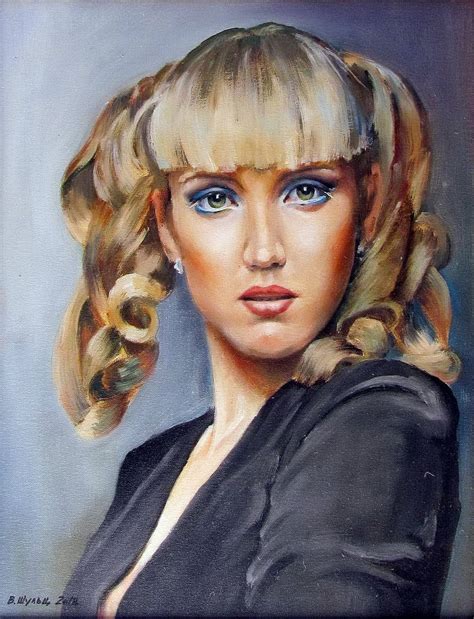 Картина «Портрет девушки Холст Масло 2018 г