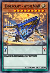 Enneacraft Atori Mar Card Details Yu Gi Oh Neuron Trading Card