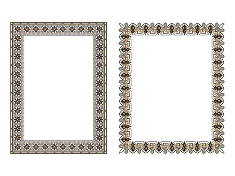 Square Elegant Frame Vector Illustration 622269 Vector Art At Vecteezy