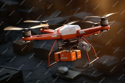 Premium Photo Autonomous Aidriven Drones For Emergency Medical D 00131 03