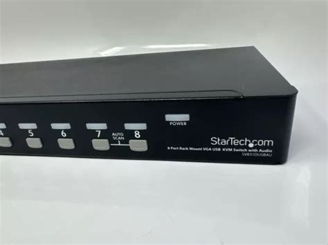 Startech Sv831dusbau Starview 8 Ports Console Usb Vga Audio Kvm UnitÉ Seulement Eur 65 93