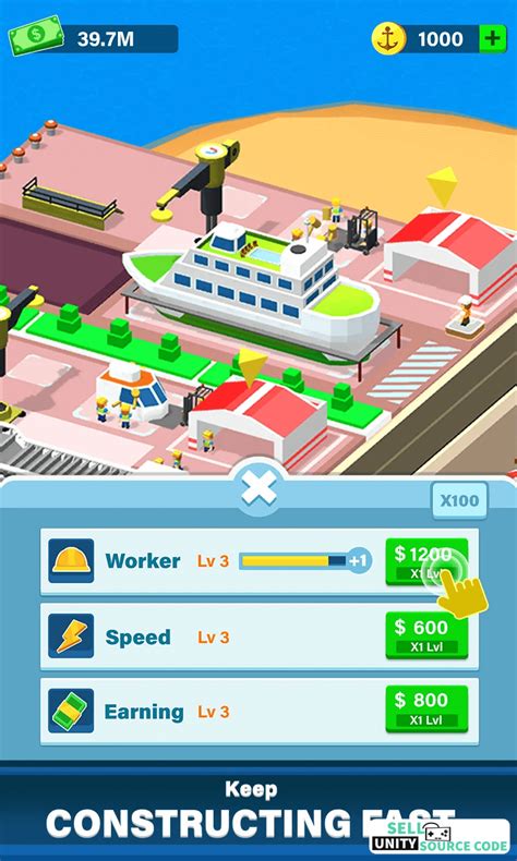 Idle Shipyard Tycoon Sell Unity Code