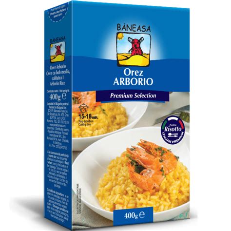 Orez Arborio 400g Băneasa Paste Băneasa