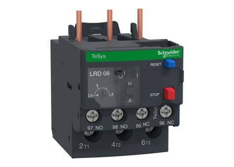 Schneider Electric Lr3d086 Tesys Lr D Thermal Overload Relay Tesys Deca 690vac 2 5 To 4a