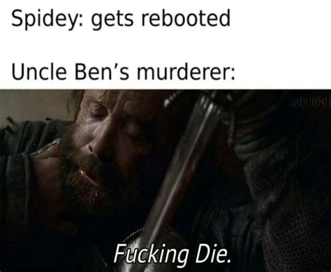 Spidey Gets Rebooted Uncle Bens Murderer Ifunny
