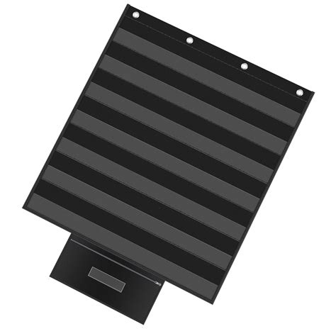 Zyqwem Educational Wall Chart With Transparency Pockets For Classroom