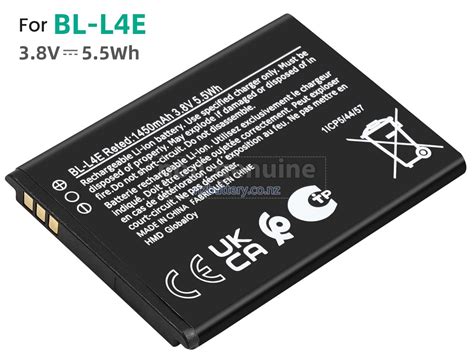 Battery For Nokia Bl L4e From New Zealand Nz