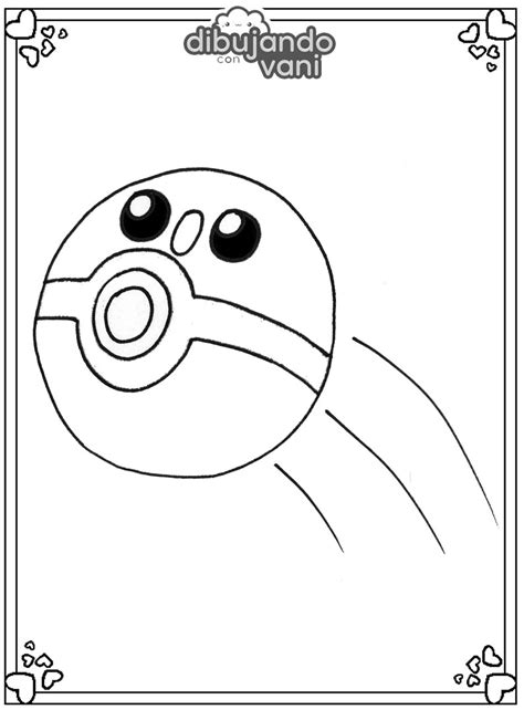 Dibujos Para Colorear De Pokebolas