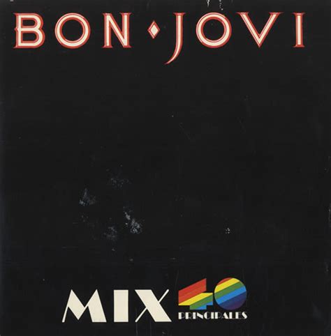 Bon Jovi Runaway Spanish Promo 7 Vinyl Single 7 Inch Record 45 1466