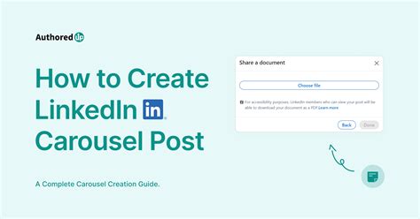 How To Create Linkedin Carousel Post Easily